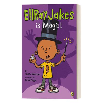 英文原版 Ellray Jakes 06 EllRay Jakes Is Magic 埃雷·杰克系列6 埃雷·杰克是魔法 儿童社交友谊小说 英文版 进口英语原版书籍