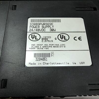 询价IC693PWR322EPOWERSUPPLY2448VDC30W请