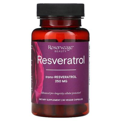 Reserveage Nutrition,白藜芦醇