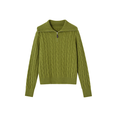 【秀场同款】indicia标记2025冬新款简约百搭活力感毛衫L2D5MS270