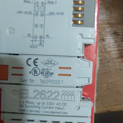 议价倍福模块EL2521  EL2622 BK1250 EL1014 EL9185  EL9186 EL70