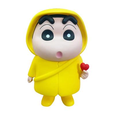 新款蜡笔小新手办1比1模型摆件