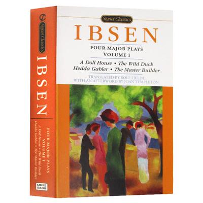 易卜生四大戏剧英文原版书