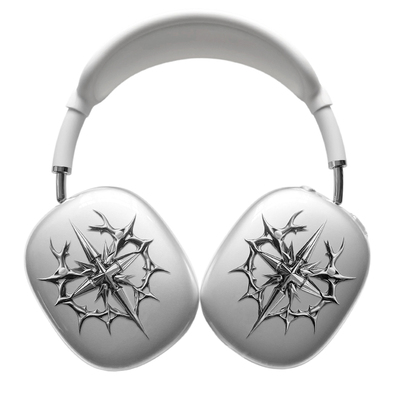 揪咪Chummy原创【荆棘星芒】Airpodsmax1、2代保护套配饰苹果头戴式耳机保护软壳潮酷小众金属风星光午夜紫色