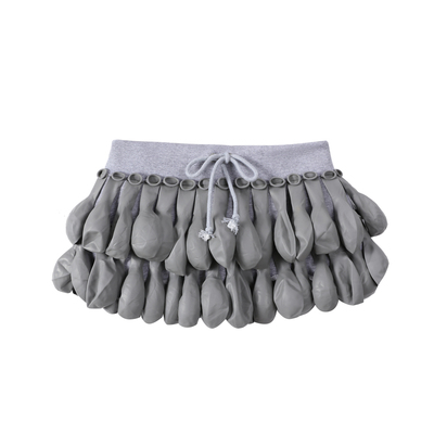 bite on bite 乳胶 气球弹力辣妹低腰性感蛋糕超短裙