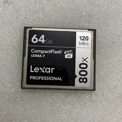 询价-Lexar雷克沙64GB CF卡，800x，读速120MB/