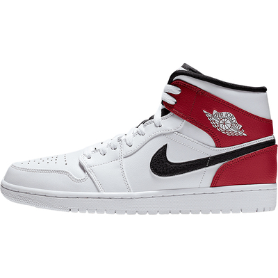 Nike/耐克正品JORDAN 1 MID男士中帮复古篮球鞋554724-116