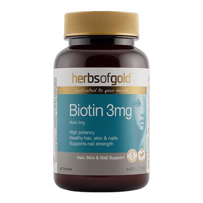 HerbsofGold生物素60粒和丽康
