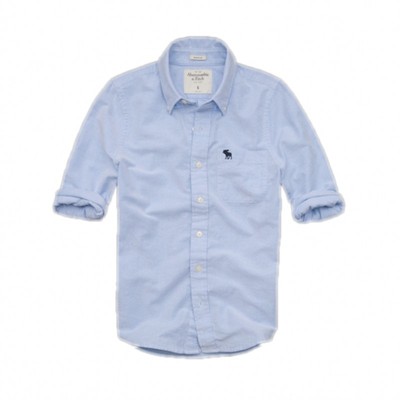 af美国正品纯色牛津纺长袖衬衫