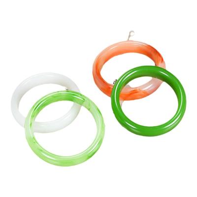 古风百搭仿玉手镯拍照道具翡翠碧玉红玛瑙镯子仿真假玉镯子装饰品