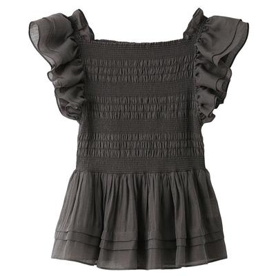 FRAYI.D荷叶边抽褶衬衫