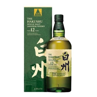 白州12年百年限量款威士忌700ml