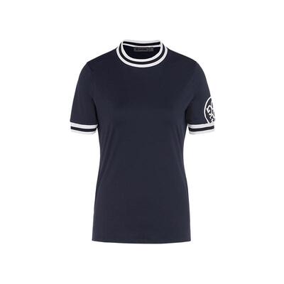G/FORE吉福官方春夏新品女士高尔夫服装MOCKNECK T-SHIRT短袖T恤