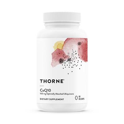 Thorne悦恩无晶体专利辅酶q10胶囊保护心脏健康备孕美国原装进口