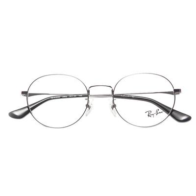 雷朋文艺复古高级金属眼镜框男女