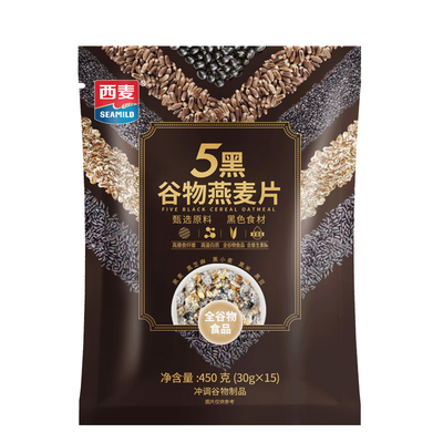 谷物多谷物燕麦片西麦