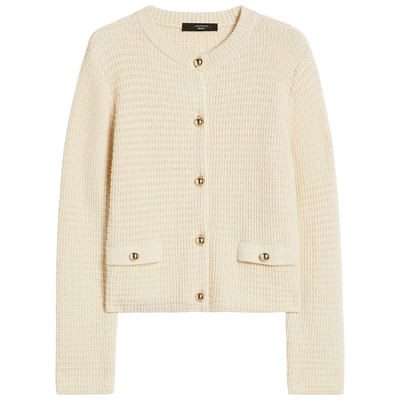 Weekend MaxMara 2026早春新款女装棉质混纺针织开衫5341046106&