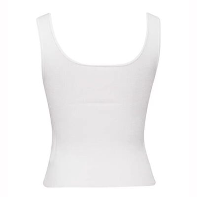 阿玛施弹力冰丝针织背心吊带上衣