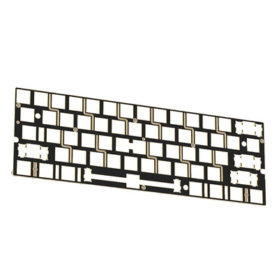 KBDfans Wooting60HE磁轴键盘定位板 轴下垫 碳纤维 FR4 POM配件