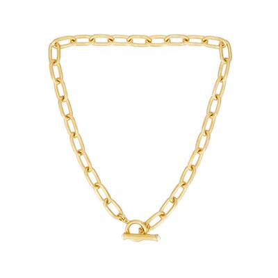 Brinker + Eliza EDMONDS 链式项链 金属金色REVOLVE小众新款