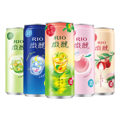 RIO锐澳预调酒低度酒微醺330ml