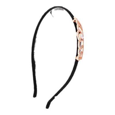 MoferMagic皇冠公主风发箍女韩范风头箍手工镶嵌水钻合金简约发卡