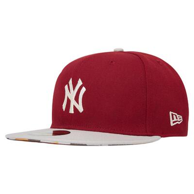 New Era纽亦华2026MLB棒球帽平檐拼色硬顶全封街头潮流NE5950