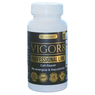 美国Dr. Hennen's汉拿博士V8胶囊Vigor8 口服补充麦角硫因