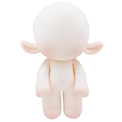 棉花娃娃23450cm胖墩体特体公仔3D开板原创设计可爱无脸玩偶
