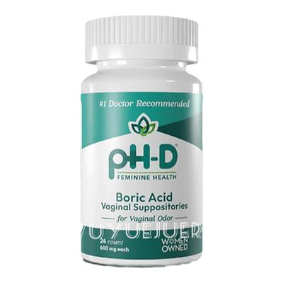 phd硼酸胶囊白带净味黄渣pH-D阴道栓剂女性私密处清洁酸碱平衡