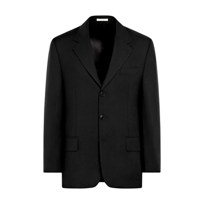 SUITSUPPLY黑色羊毛西装上衣