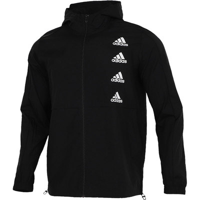 男子运动休闲连帽夹克外套