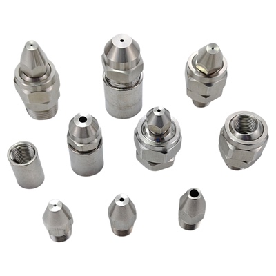 304不锈钢高压水柱子弹喷头喷嘴