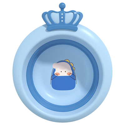 英氏婴儿洗脸盆可悬挂宝宝盆新生儿童洗屁股洗脚盆家用小盆可折叠