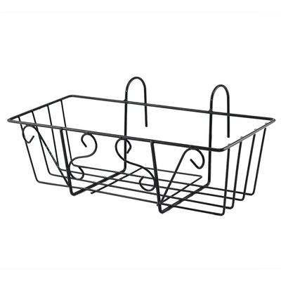 靓架架阳台铁艺悬挂栏杆花架