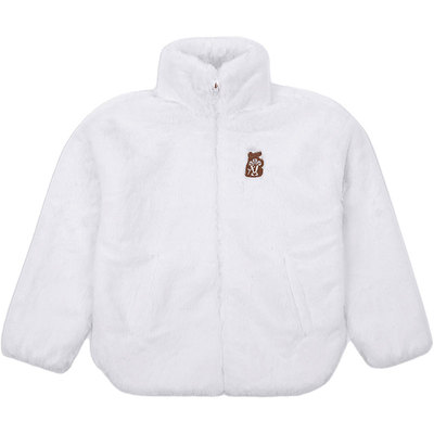 Nike/耐克正品春季新款儿童休闲人造毛皮夹克外套 FD4072-100