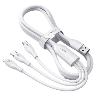 品胜超级快充三合一数据线6A/66W