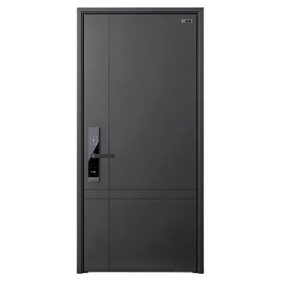 锌合金家用发泡填甲级安全防盗门