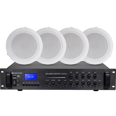 惠威6.5寸同轴吸顶喇叭店铺音响