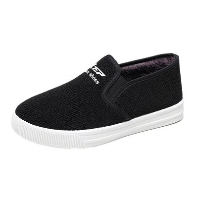 秋冬季一脚蹬厚底防滑保暖鞋运动