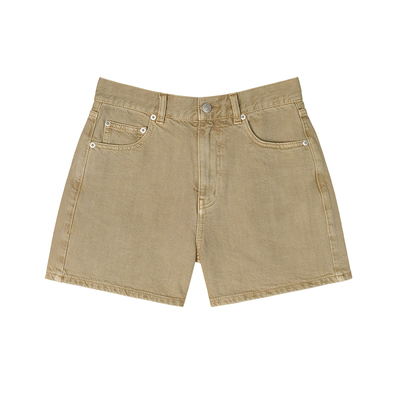 土耳其进口复古水洗时髦牛仔短裤