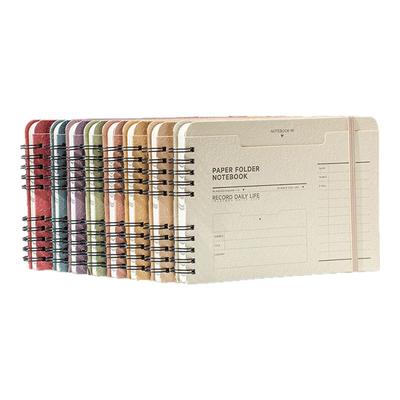 A7线圈本文件袋封面学习记事本