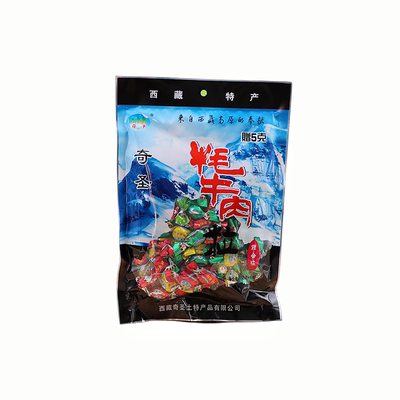 西藏特产奇圣藏式袋装牦牛肉粒