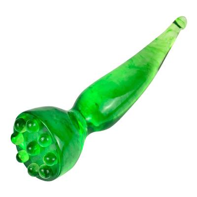 蜜蜡莲蓬经络按摩刷刮痧板点穴棒