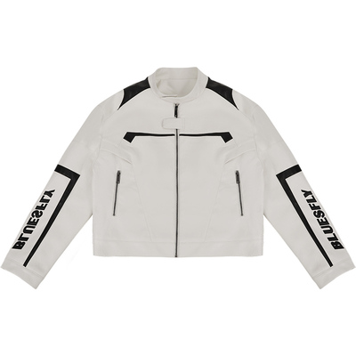 BLUESFLY美式皮衣夹克机车外套男