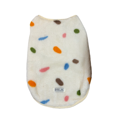 柯基柴犬狗狗衣服秋冬装加绒加厚波点背心保暖腊肠雪纳瑞宠物衣服