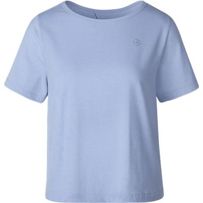 Barrel短袖女士背部开叉罩衫