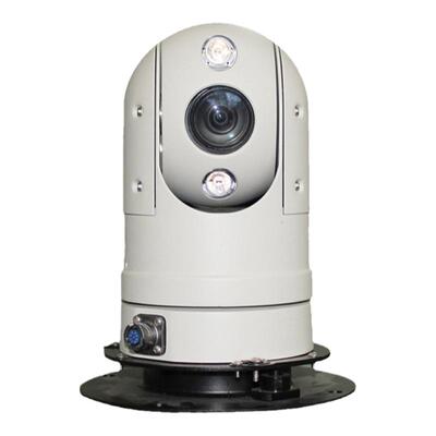 4G车载监控云台摄像机治安巡逻车