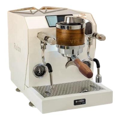 Milesto迈拓EM50VFE变流曲线萃取双锅炉旋转泵半自动意式咖啡机