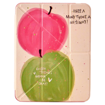 粉绿苹果苹果ipad11平板保护套